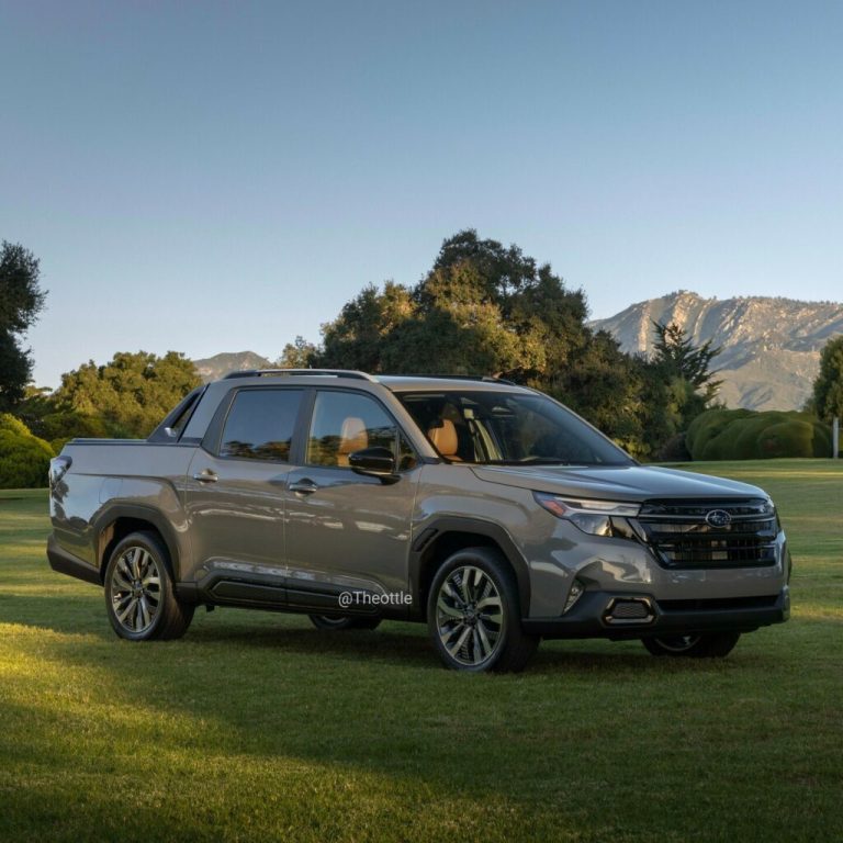 Subaru Forester Pick-up: Así Se Vería El Rival De La Ford Maverick ...